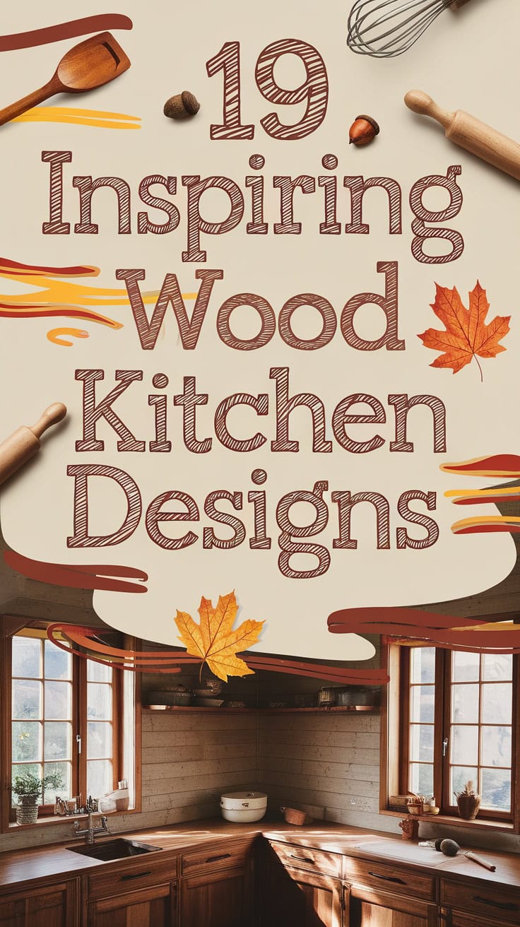 19 Inspiring Wood Kitchen Designs