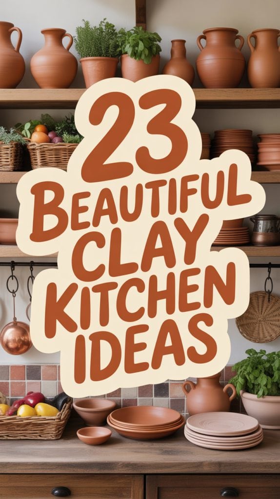 23 Beautiful Clay Kitchen Ideas