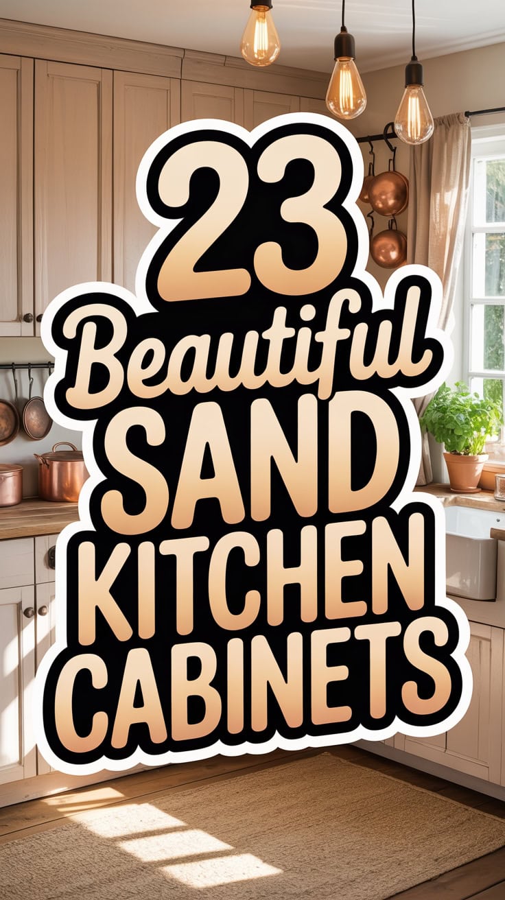 23 Beautiful Sand Kitchen Cabinets